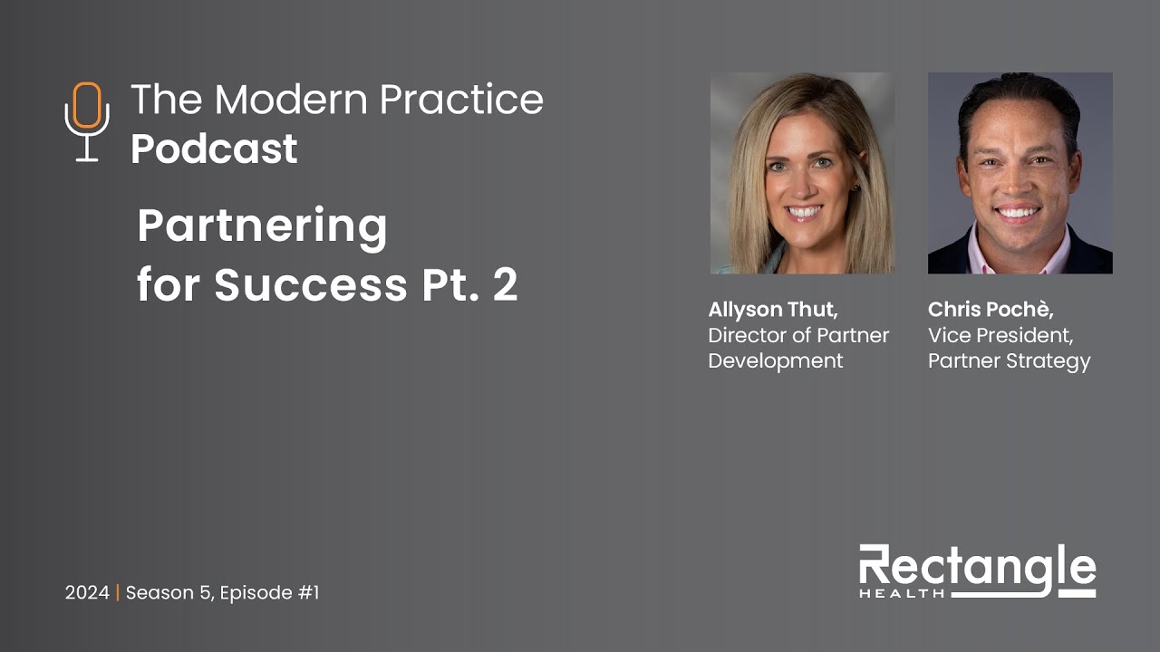 Partnering for Success Pt.2- Simplifying the business side of healthcare: more than patient ...