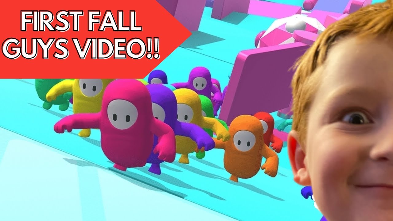My First Fall Guys Video! - YouTube