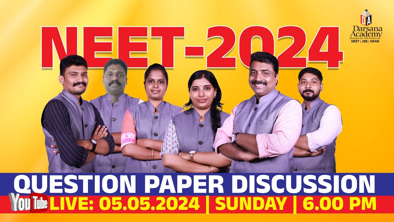 NEET 2024 | Question Paper Discussion #neet2024 - YouTube