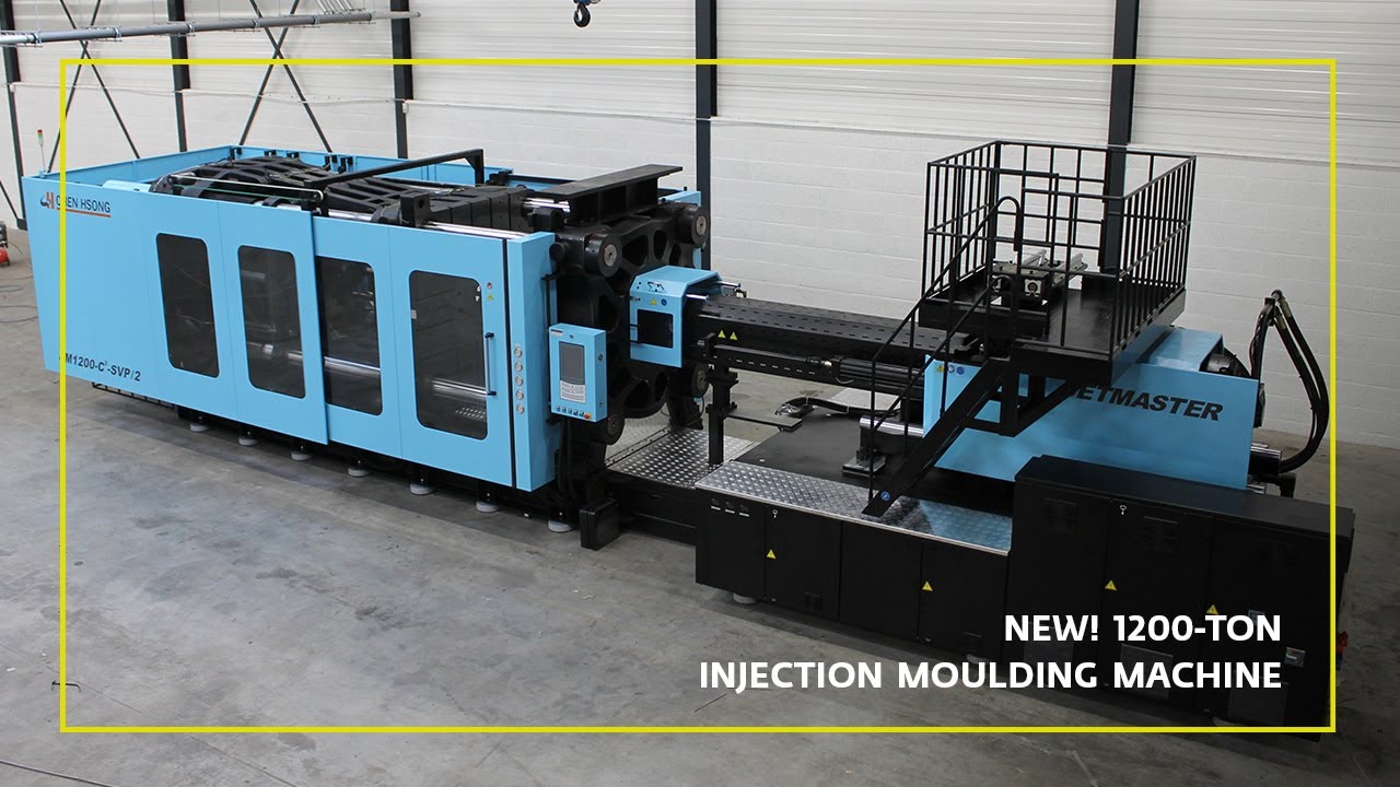 Constructing a 1200 ton machine in 45 seconds - YouTube