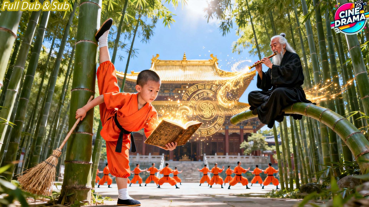 Shaolin Monk Sweeping the Yard Unleashes the Buddha Palm, Defeats a ...