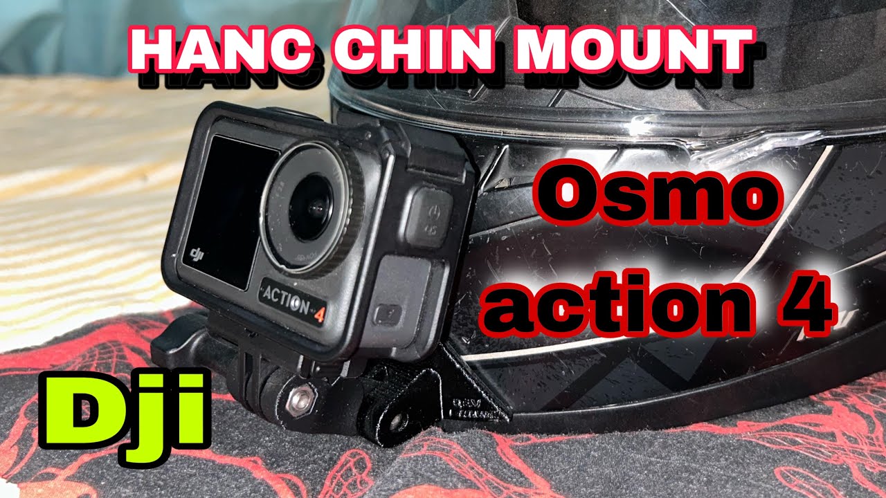 Chin mount HANC for spyder rev | action cam - YouTube