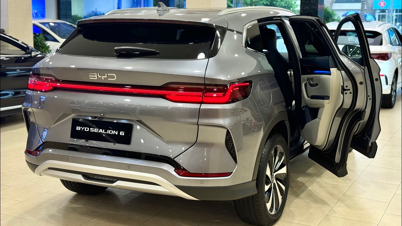 2024 BYD SEALION 6 Luxury EV SUV | Gray Color- Interior and Exterior ...