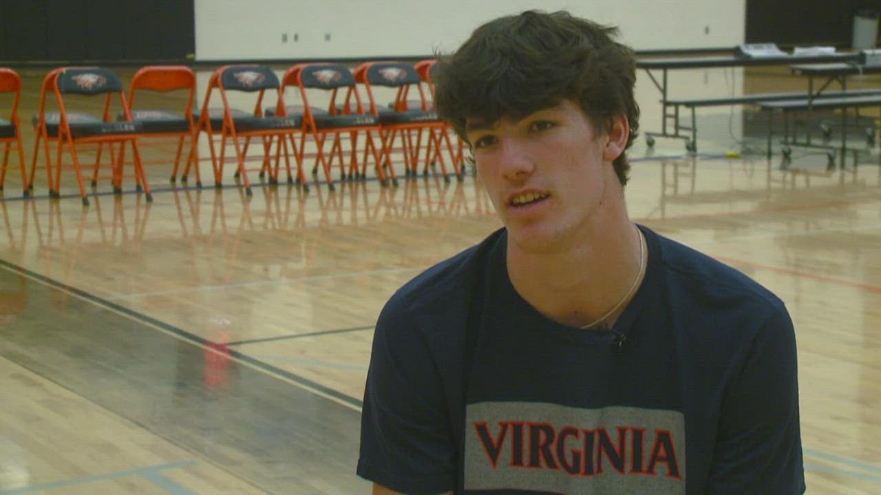 Lake City's Blake Buchanan commits to Virginia - YouTube