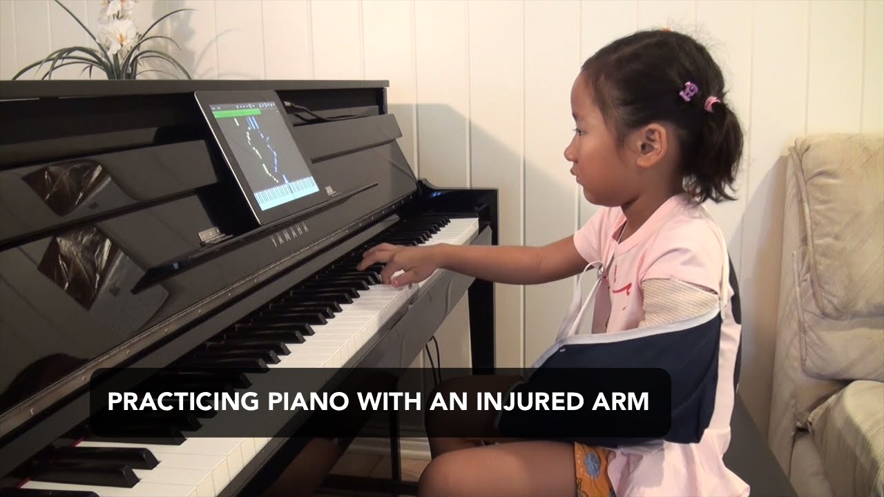 Practicing Piano with an Injured Arm - YouTube