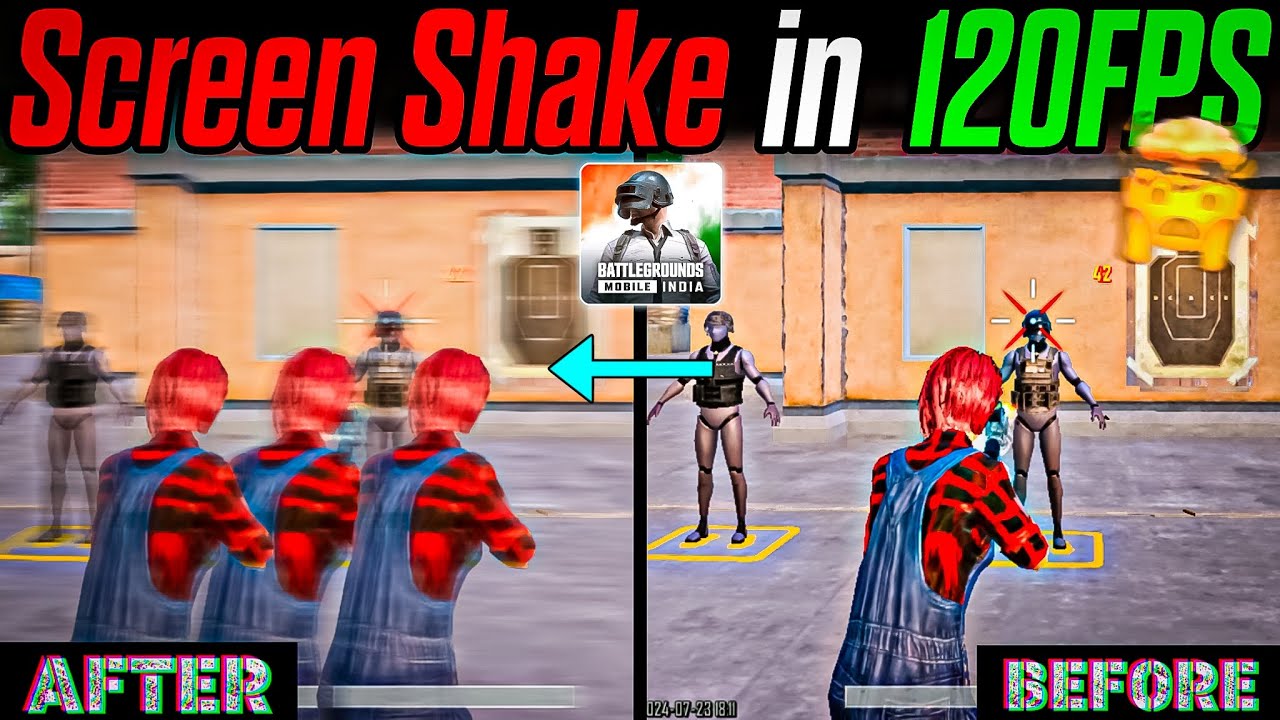 SCREEN SHAKE IN Real 120 FPS 🤯 Bhaisaab!! - YouTube