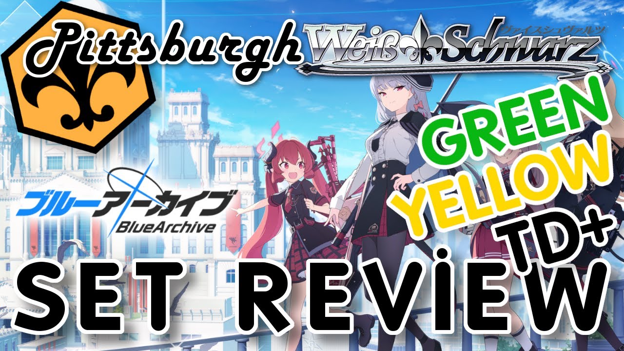 Blue Archive - TD, Yellow, & Green - Set Review - YouTube