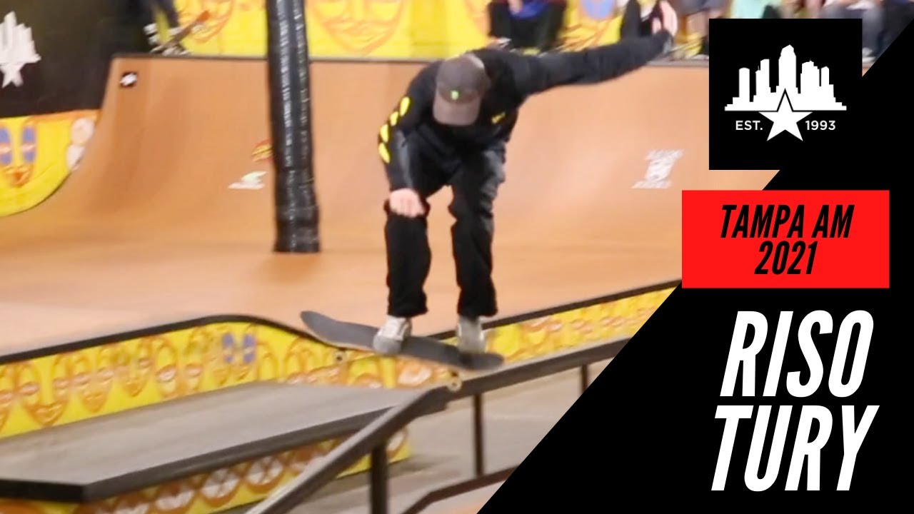 RISO TURY FLIPS INTO EVERYTHING TAMPA AM 2021 FINALS - YouTube