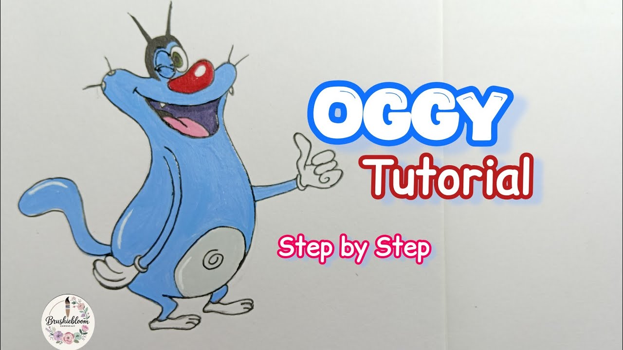 How to Draw Oggy | Easy Step-by-Step Drawing Tutorial - YouTube