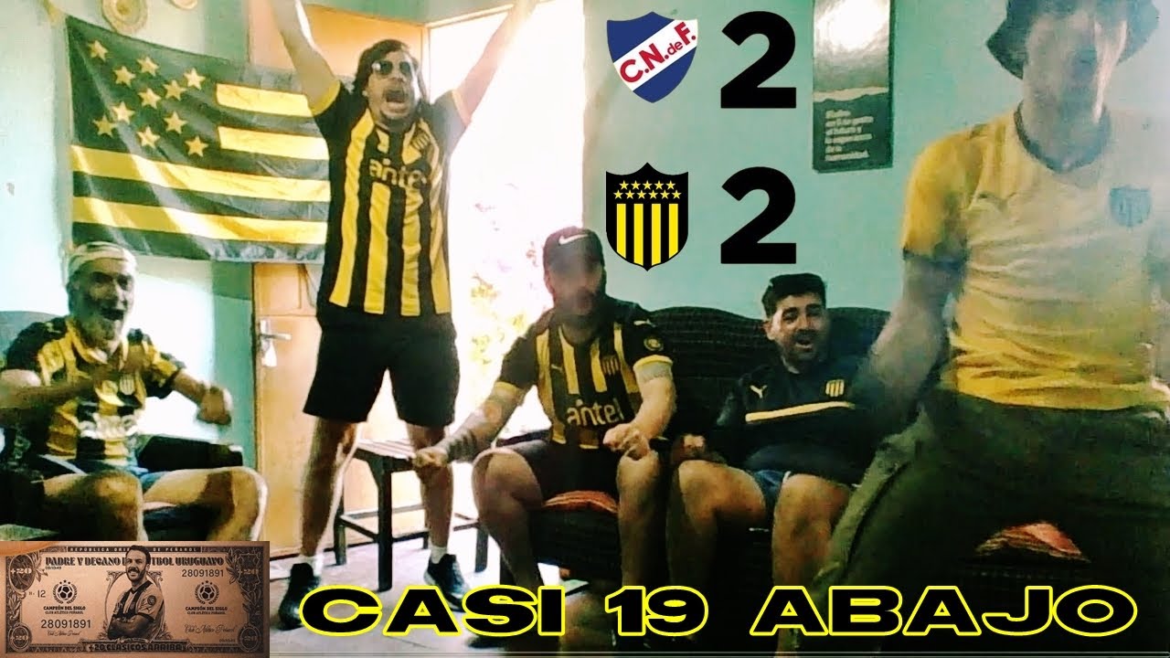NACIONAL 2 VS PEÑAROL 2 / REACCIÓN DE HINCHAS @Ton6as @Edu323F @daviche ...