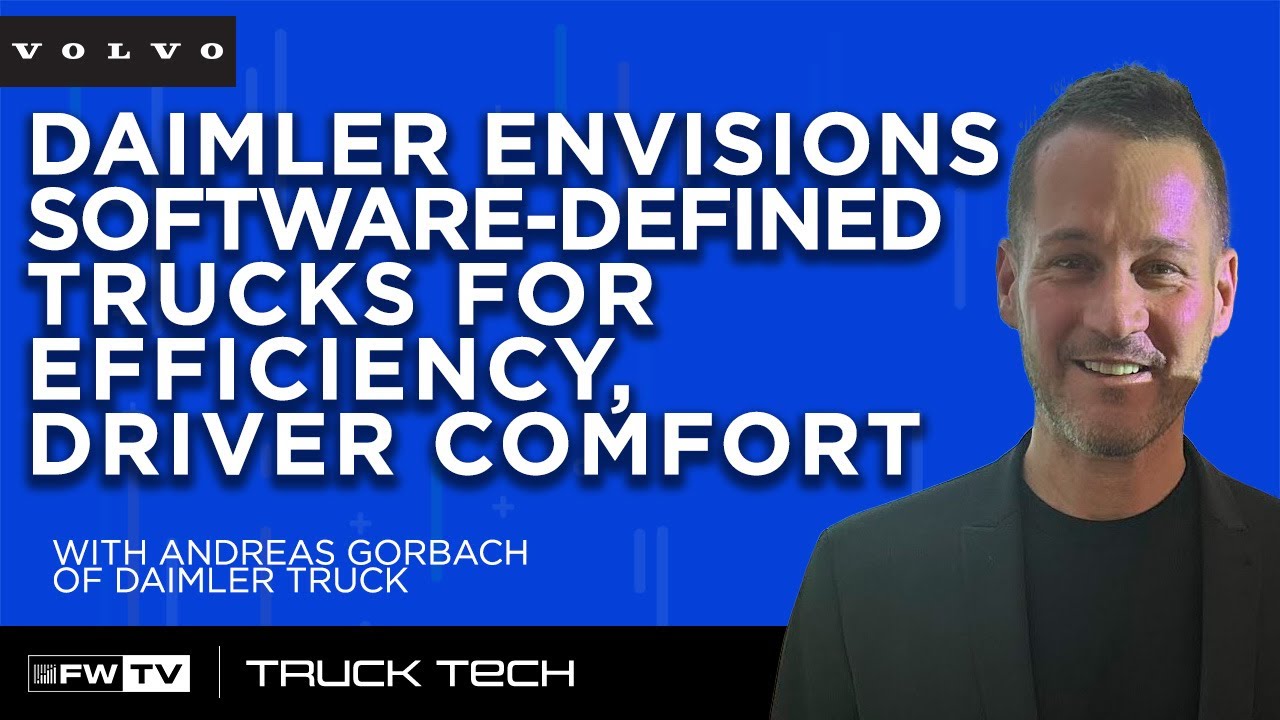Daimler envisions software-defined trucks for efficiency, driver ...