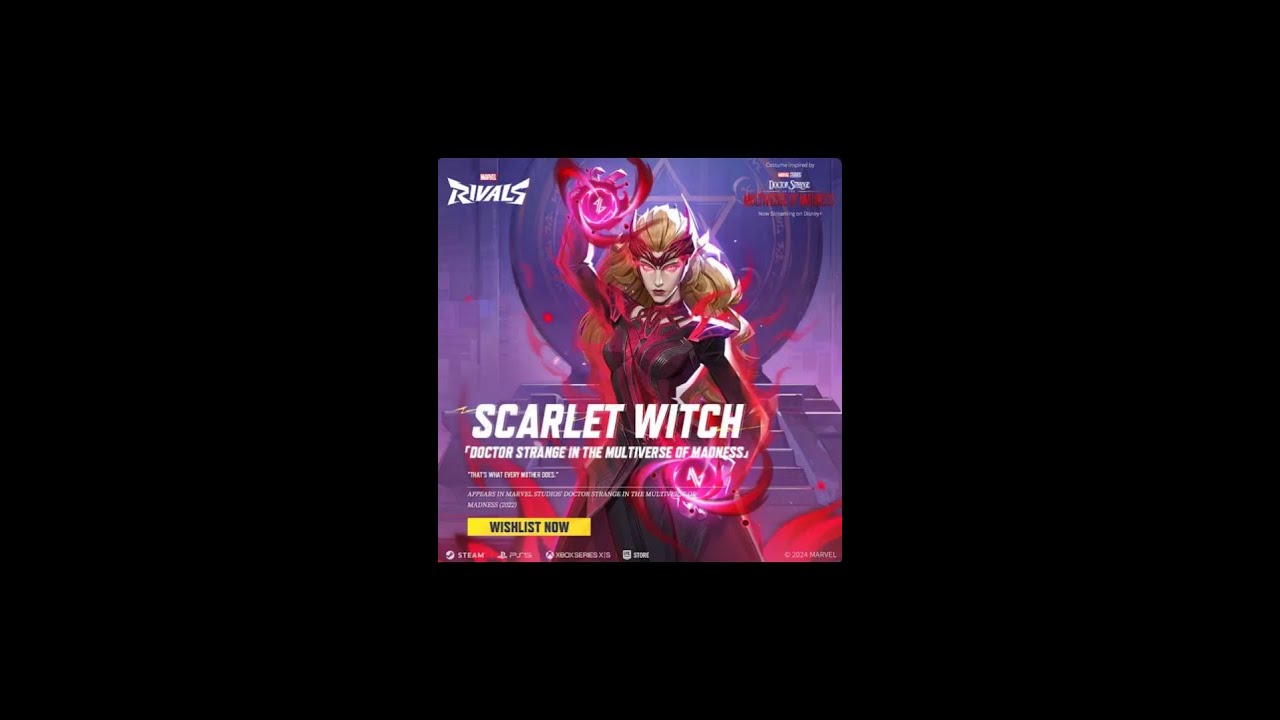 New Wanda outfit - Marvel Rivals - YouTube