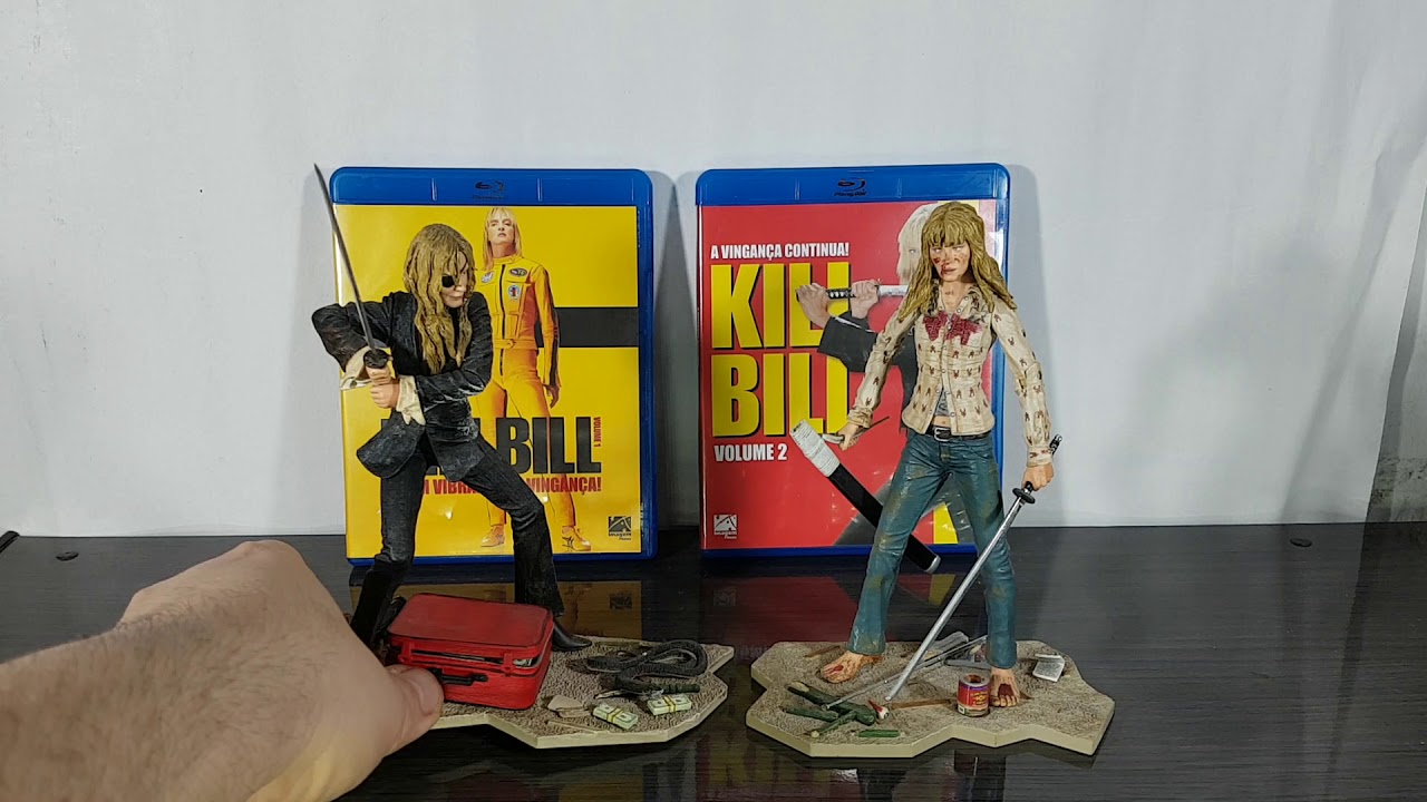 Neca Kill Bill Vol 2: Elle Driver VS Beatrix Kiddo PT-BR - YouTube