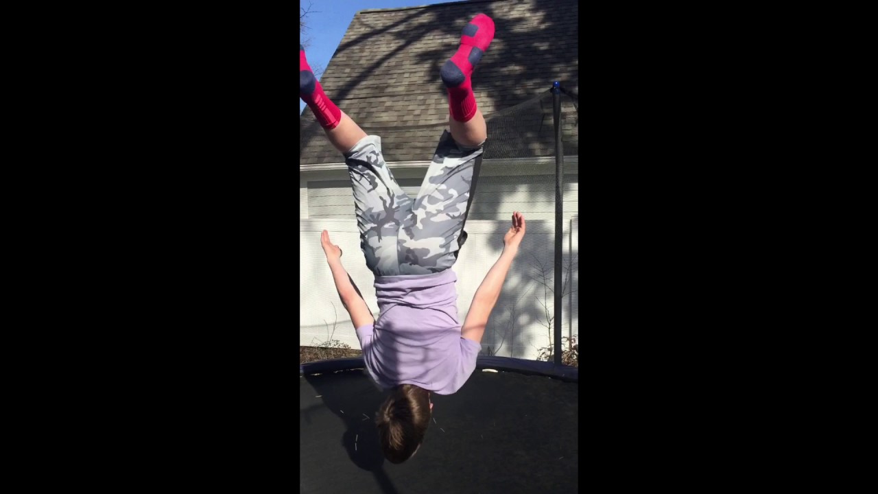 how to do a front flip and backflip for kids - YouTube
