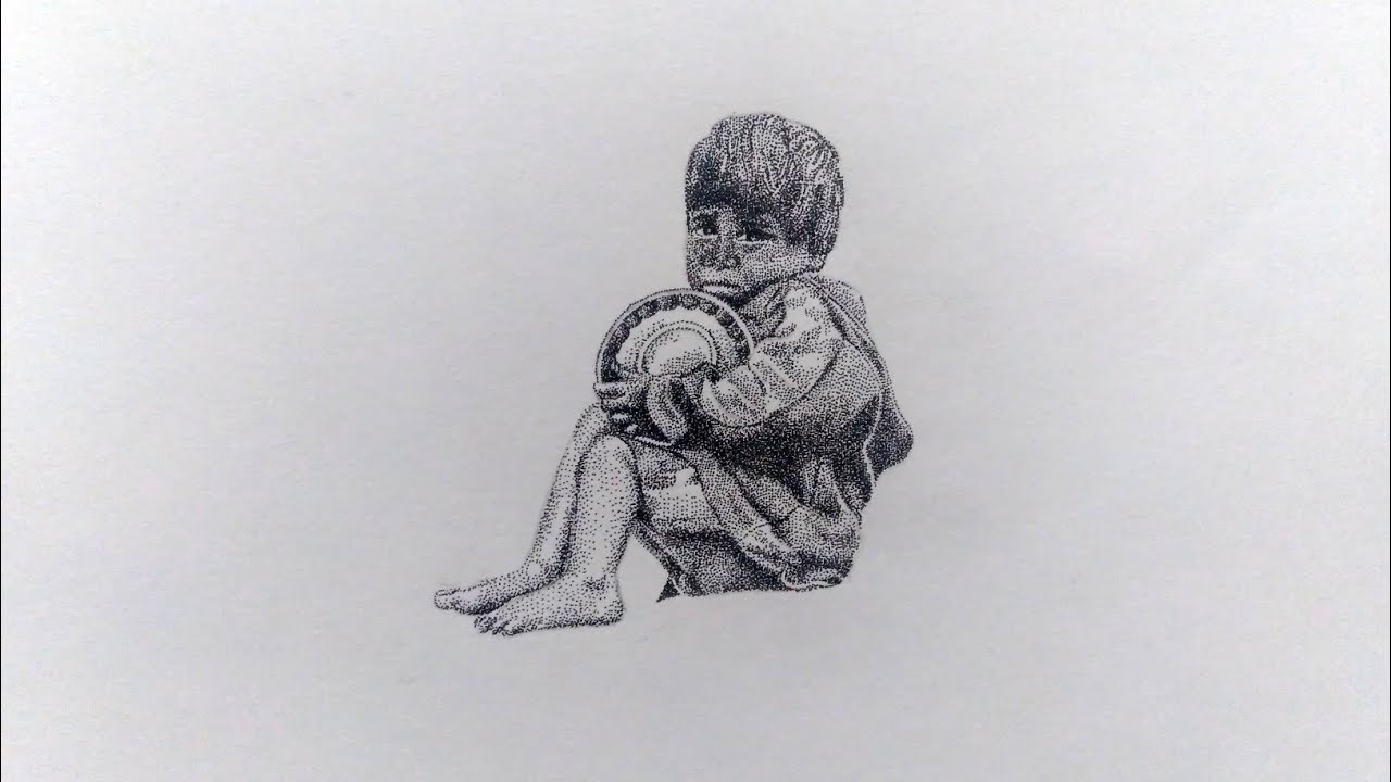 BOY STEPPLING [ DOT ART ] BY SAFI - YouTube