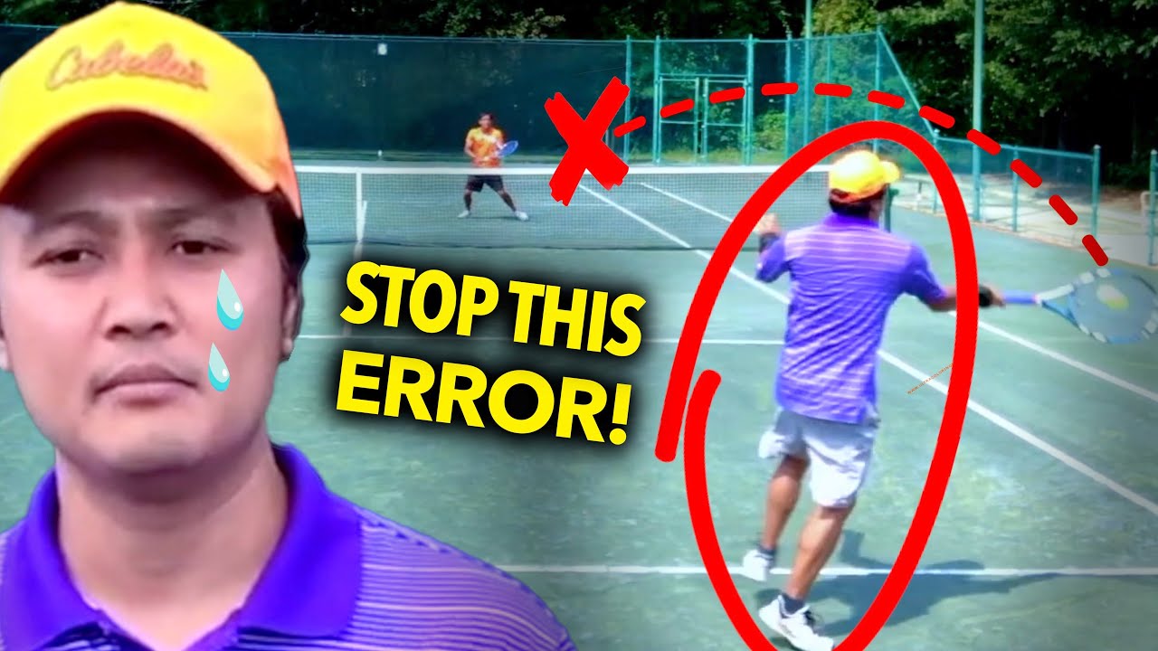 Stop making THIS tennis error! - YouTube