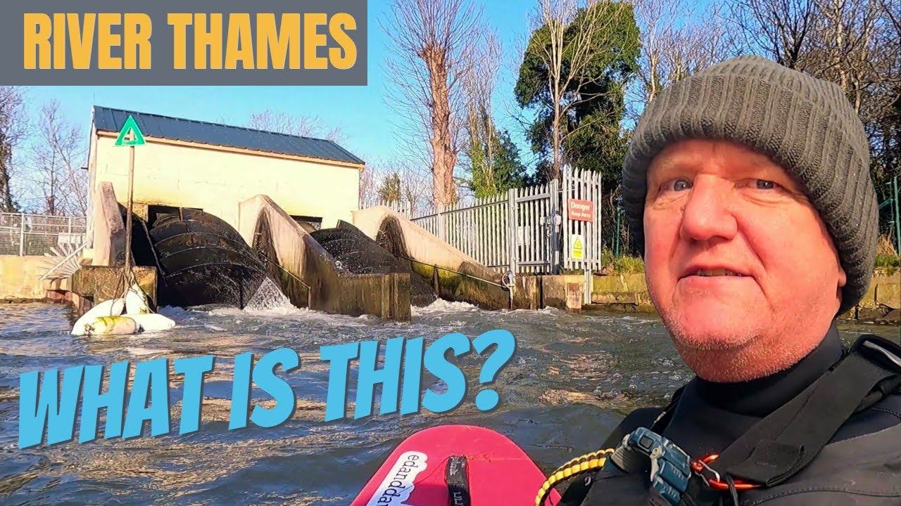 River Thames in Reading - and the Hydro Station! - YouTube