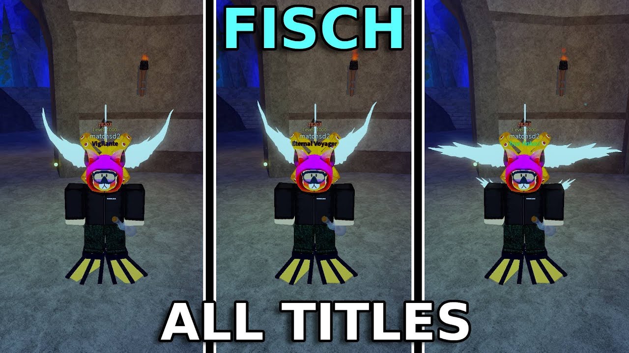 Hướng Dẫn Cách Lấy Toàn Bộ Danh Hiệu Trong Fisch - YouTube