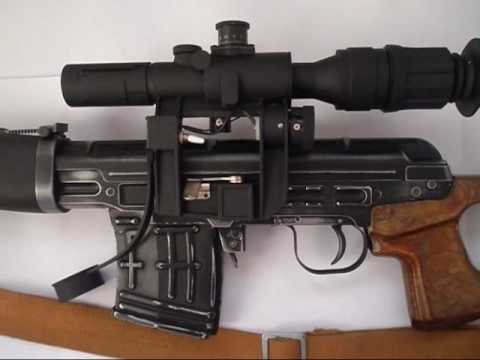 CUSTOM AnK DRAGUNOV SVD AIRSOFT SNIPER.wmv - YouTube