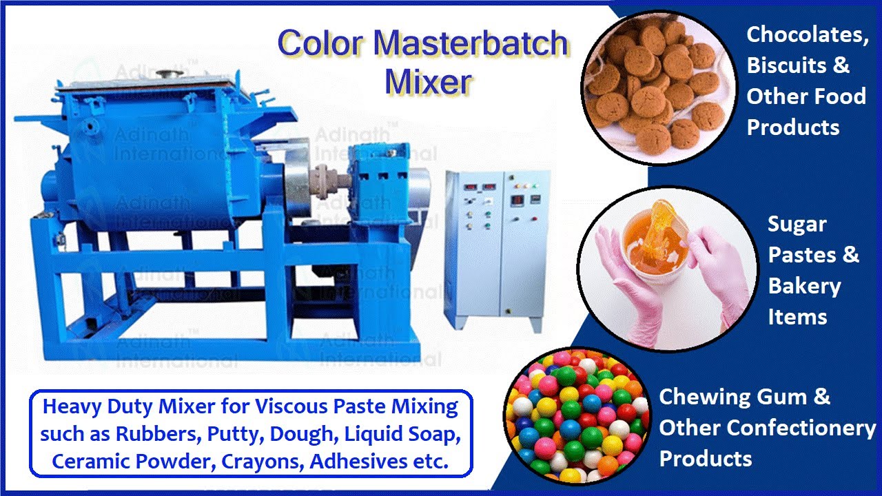 Color Masterbatch Mixer - YouTube