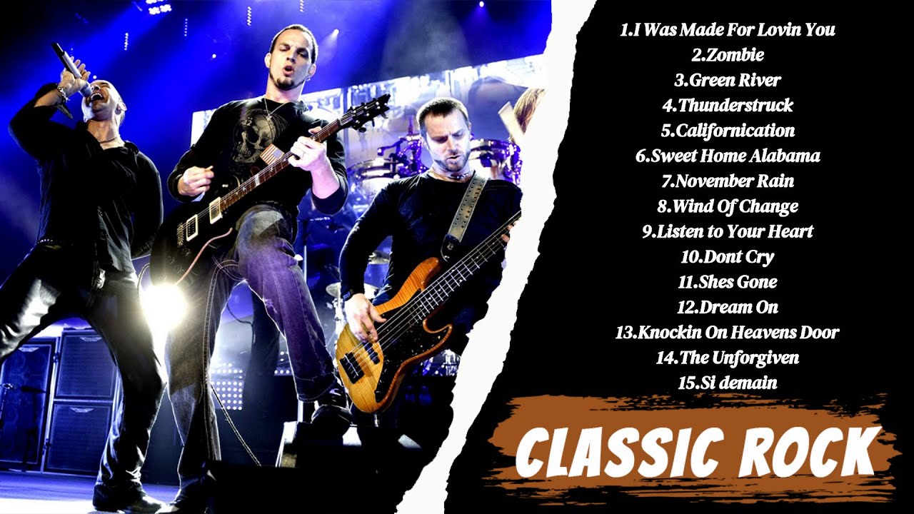 Classic Rock Mix ~ Best Classic Rock Songs 70s 80s 90s 🔥 ACDC, Queen ...