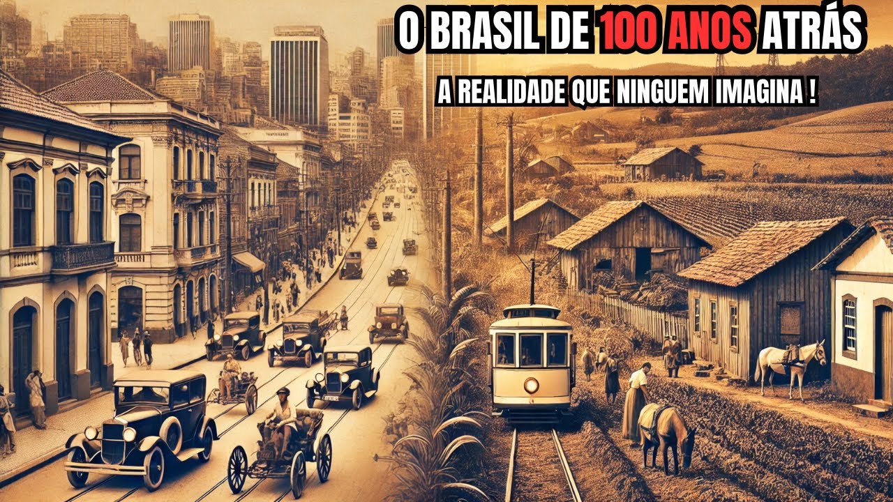 Brasil de 100 Anos Atrás: Descubra a Realidade Surpreendente de 1924 ...