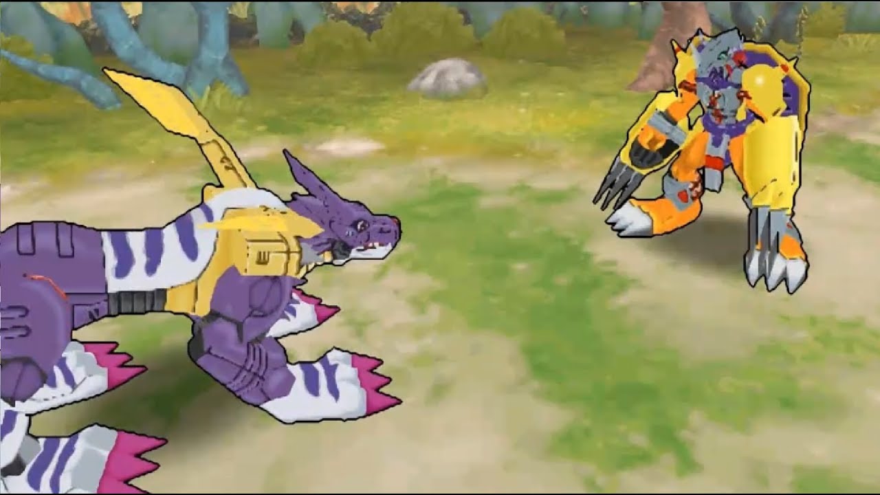 Digimon Wargreymon Vs Metalgarurumon