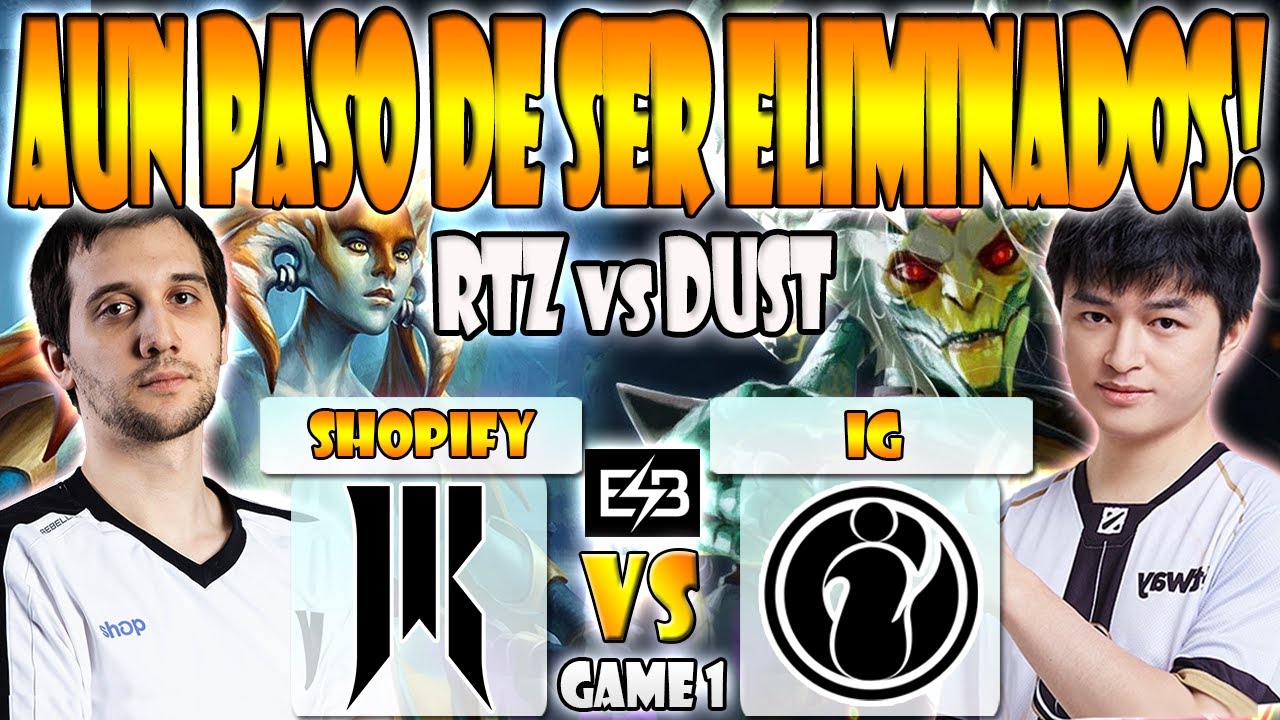 SHOPIFY REBELLION VS IG BO2[GAME 1] ARTEEZY, ABED VS EMO, DUST - BALI ...