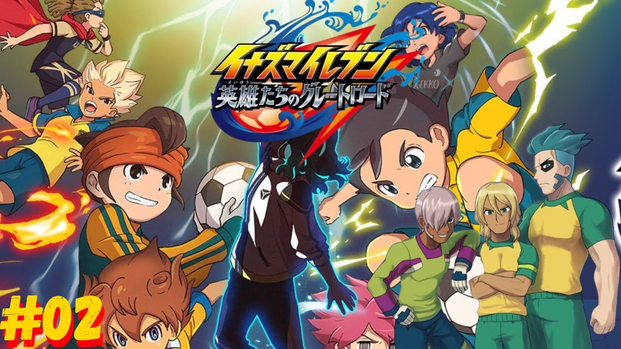 INAZUMA ELEVEN 3 HEROS GREAT ROAD FR #02: INAZUMA JAPON VS BIG WAVES ...