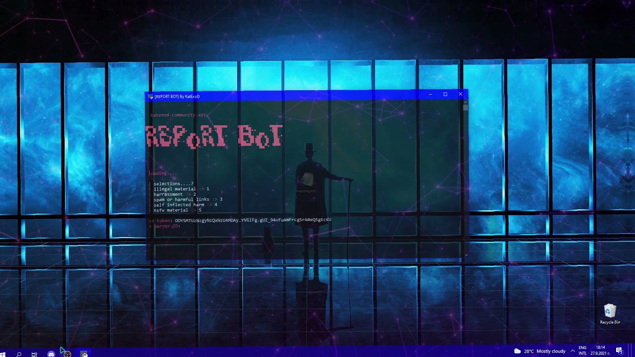 Как да хакнем дискорд акаунт (DISCORD MASS REPORT) - YouTube