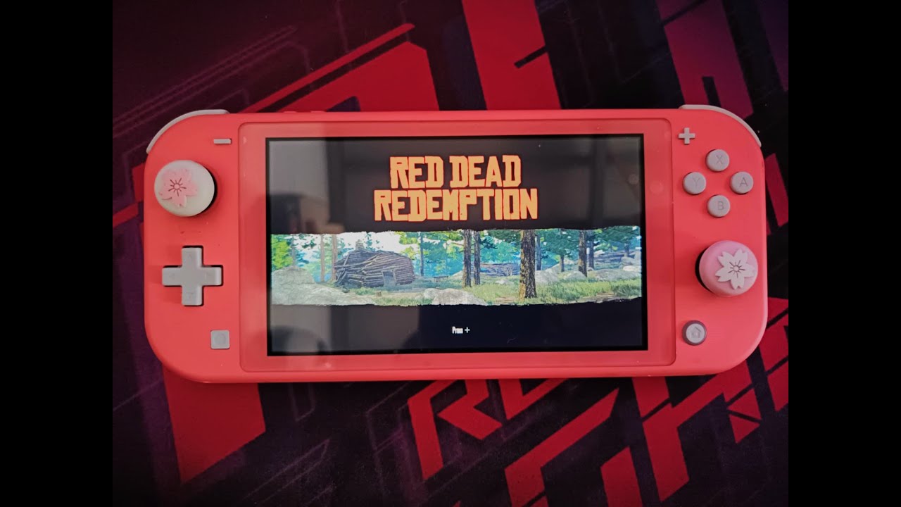 NINTENDO SWITCH LITE - RED DEAD REDEMPTION - GAMEPLAY (60FPS) - YouTube