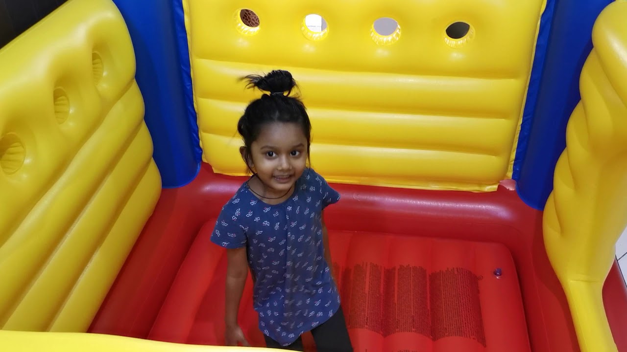 Kiddos Enjoying with Jump-o-Lene - YouTube