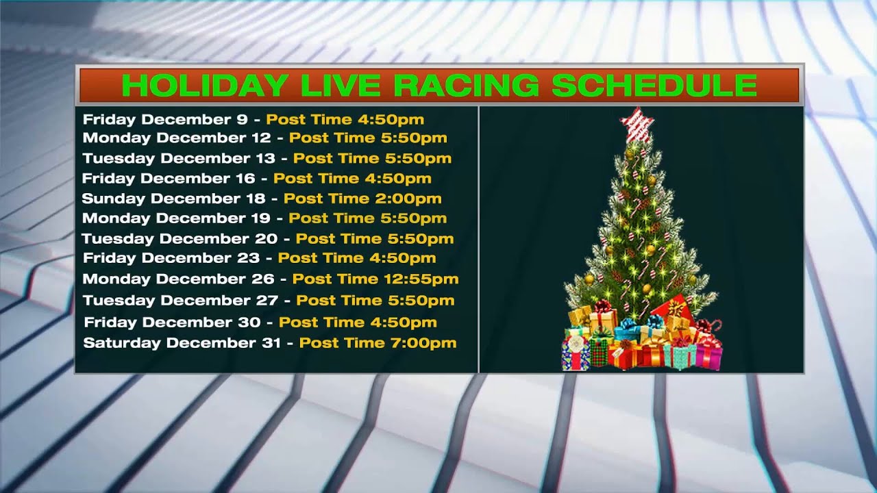 Friday December 16, 2022 - Full Race Day Program - YouTube