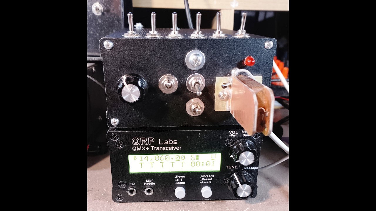 An Accessory Box for the QMX+ QRP Transceiver - YouTube