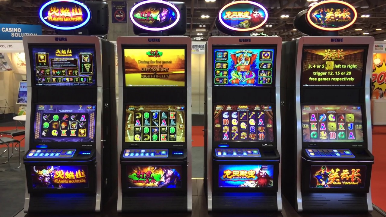 slot machine show in macao，澳门老虎机展示，新款老虎机 - YouTube