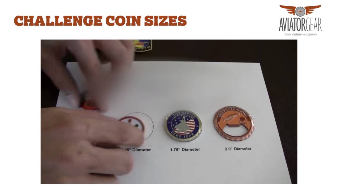 Aviator Gear Challenge Coin Sizes YouTube Aviator Gear Challenge Coin Sizes YouTube