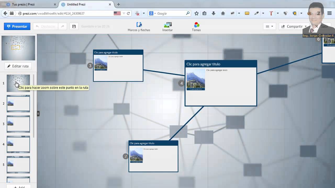 2° Prezi - Interfaz de Prezi - YouTube