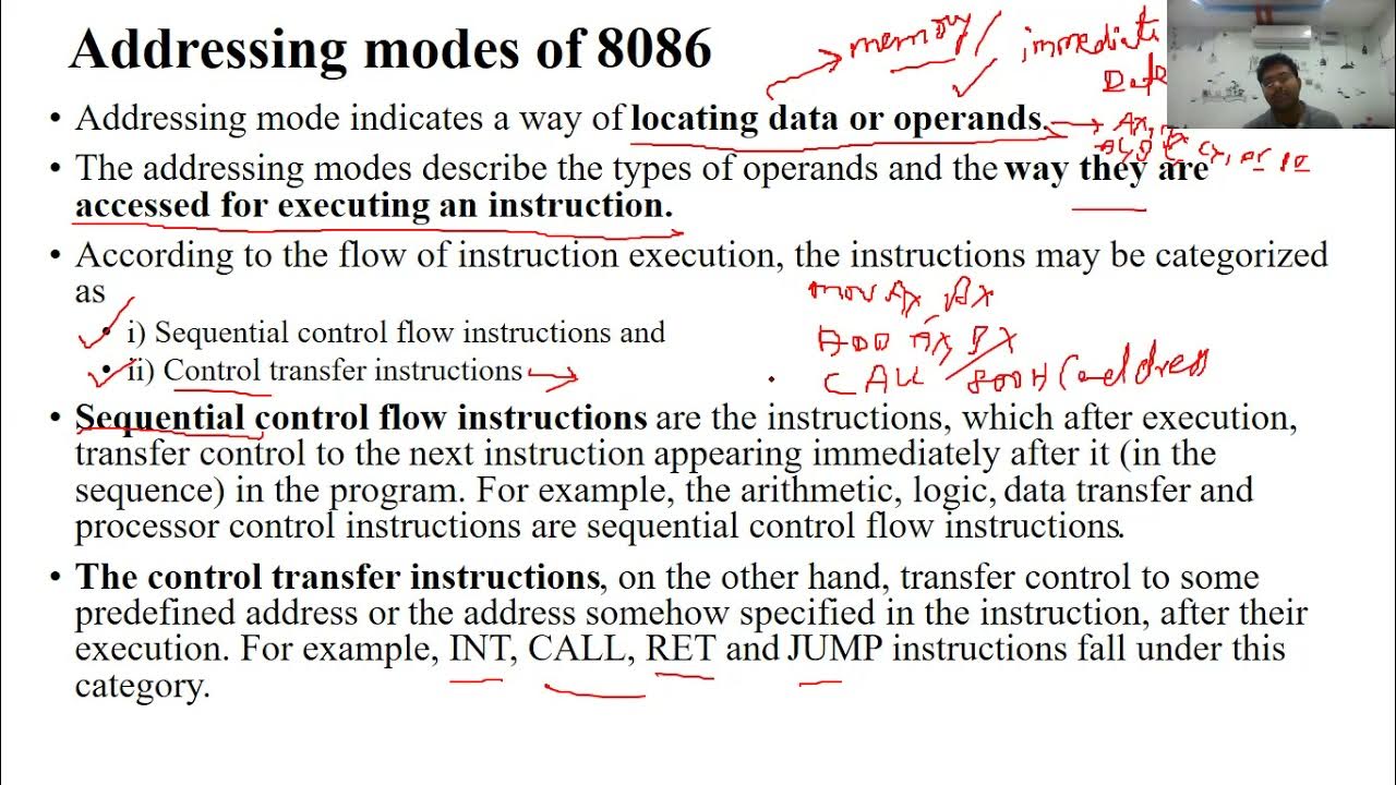 Microprocessors & Microcontrollers || Lecture-17 || Addressing modes of 8086 MP Part-1 - YouTube