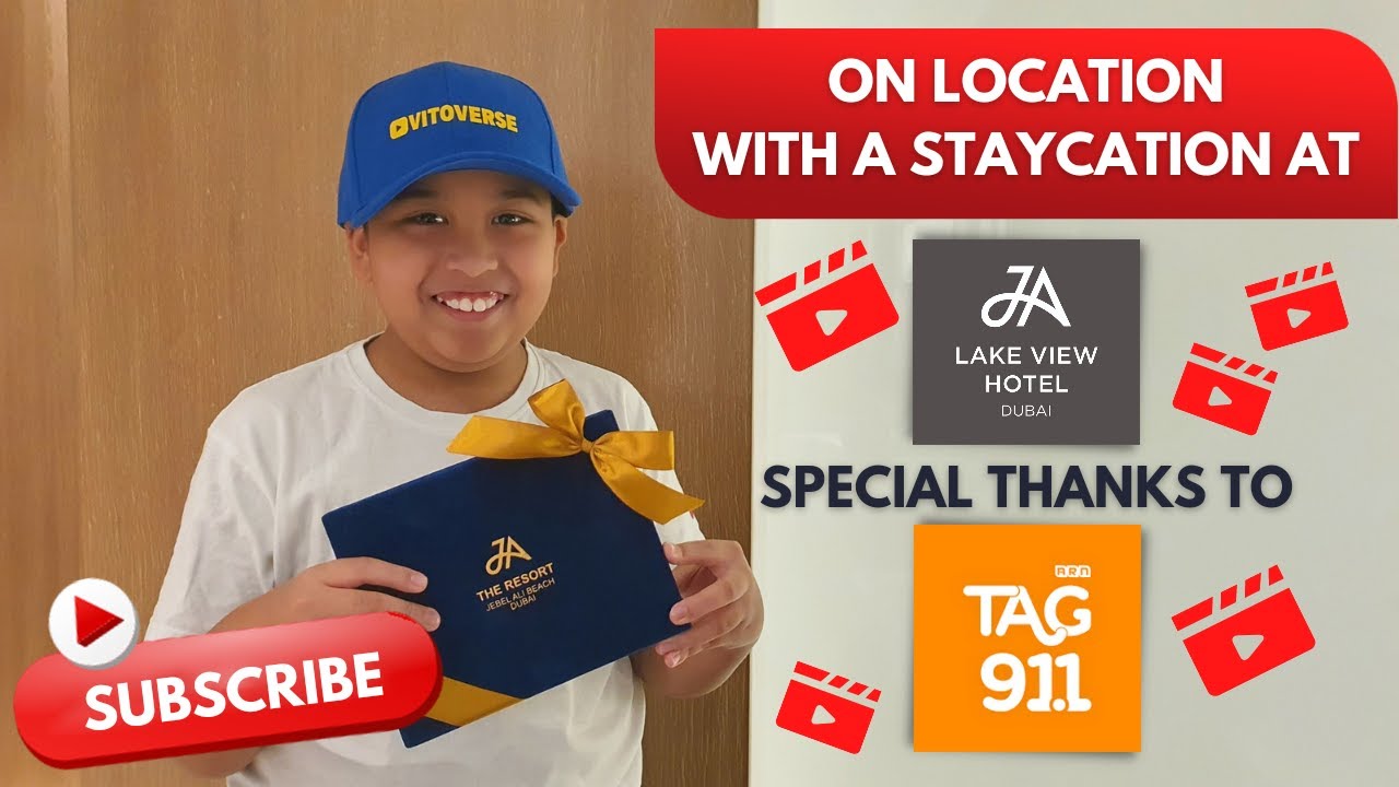 STAYCATION at JA Lake View Hotel! - YouTube