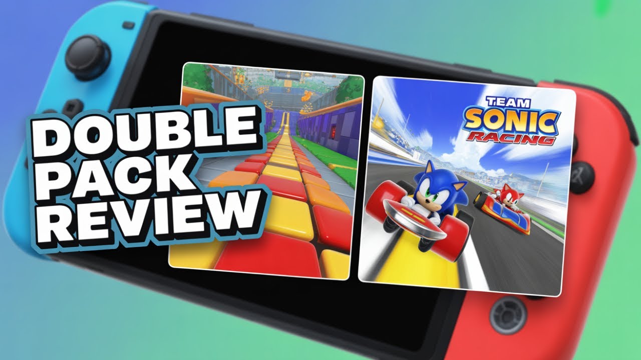 Sonic Mania + Team Sonic Racing Double Pack 1 minute review - YouTube