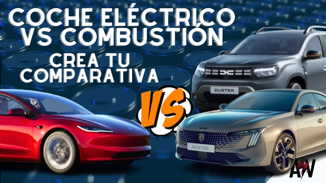 COCHE ELÉCTRICO VS COMBUSTIÓN - COMPARATIVA MEJORADA | TESLA MODEL 3 ...