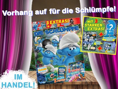 Das offzielle Magazin zum schlumpfigsten Kinoabenteuer des Jahres!