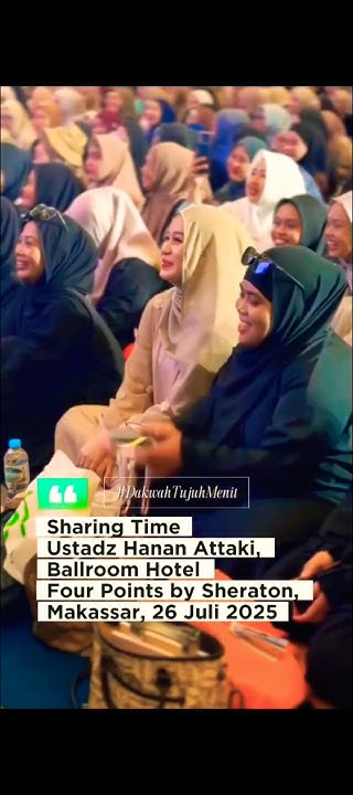 Sharing Time, With UHA Makassar 26 Juli 2025 #fyp #trending #shorts #shortvideo #makassar - YouTube