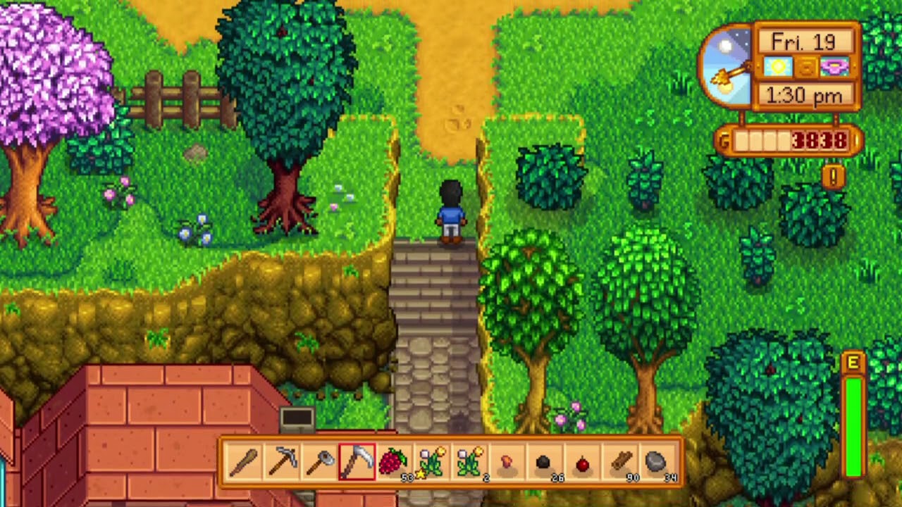 Stardew Valley - Jocelyn's Factory Farm - Year 1, Spring Day 19 - YouTube