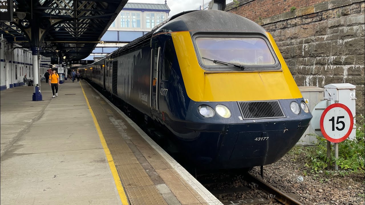 Scotrail Class 43 HSTs at Dundee | 21/9/2023 - YouTube