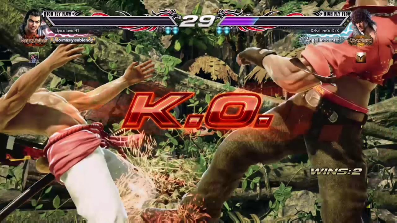 Tekken 7 ranked leí wulong combos practicando para torneo - YouTube