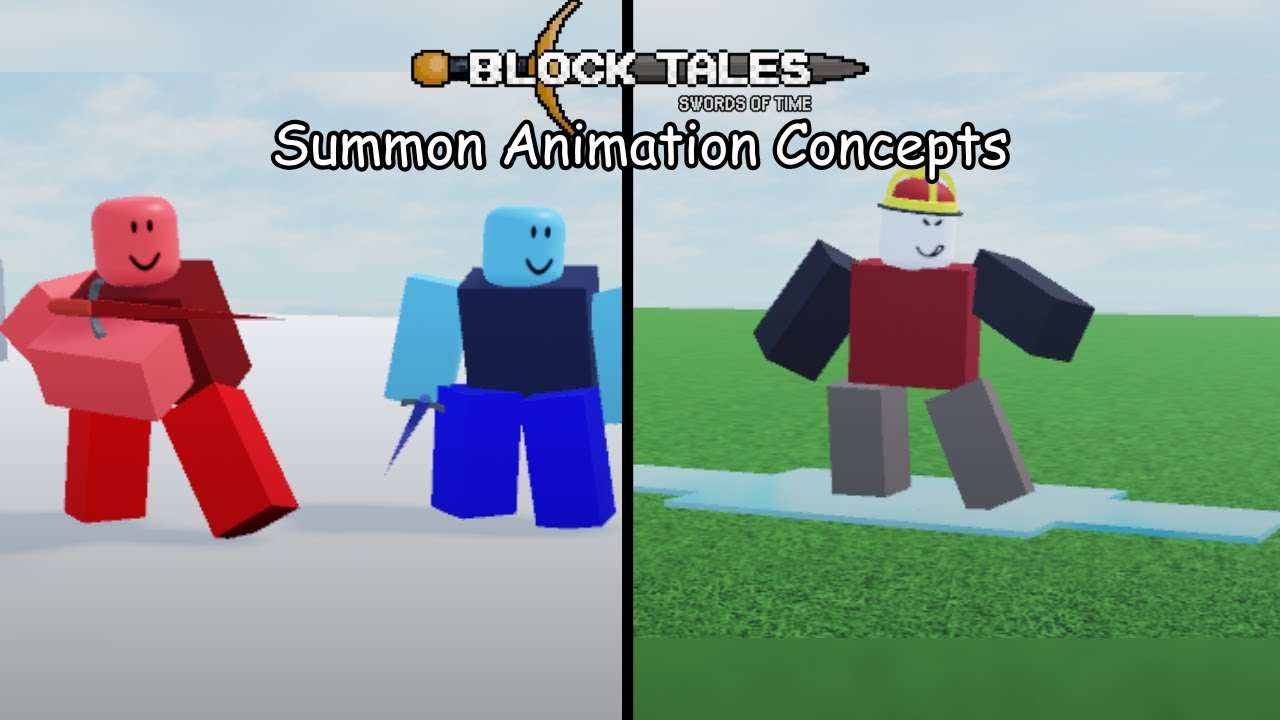 Summon Animation Concepts | Roblox Block Tales - YouTube