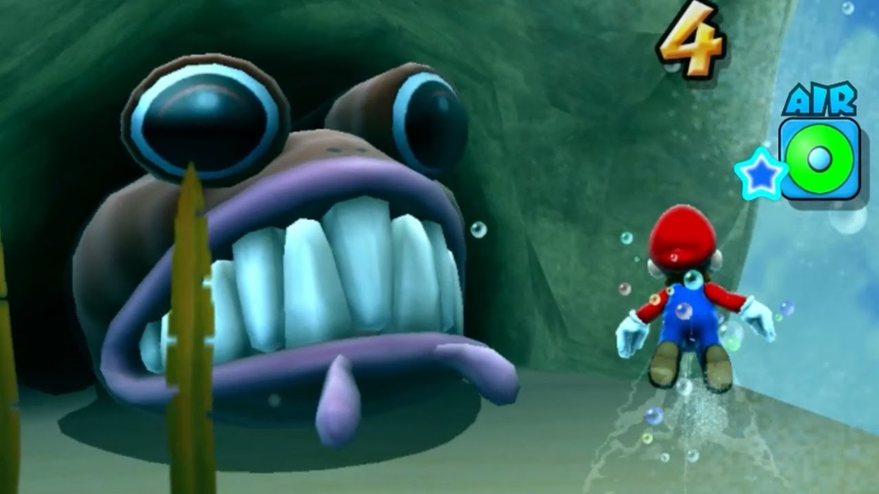 Super Mario Galaxy - Walkthrough - Beach Bowl Galaxy - YouTube