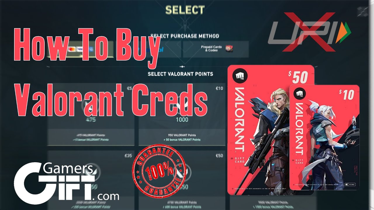 How to Buy Valorant Creds (VP) in INDIA | Valorant Gaming - YouTube