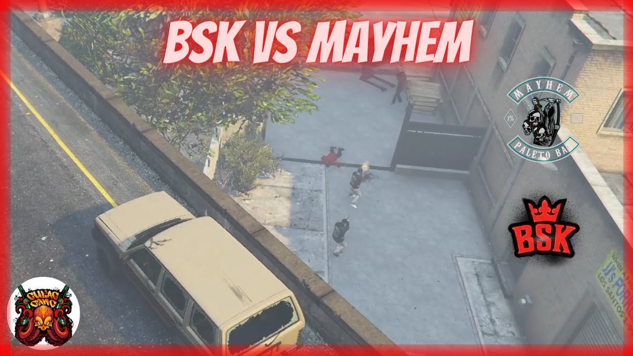 BSK vs Mayhem at GG Gas (4Head POV) | Gulag Gang | NoPixel | GTARP ...